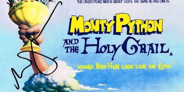 Eric Idle Signed Photo Monty Python And The Holy Grail