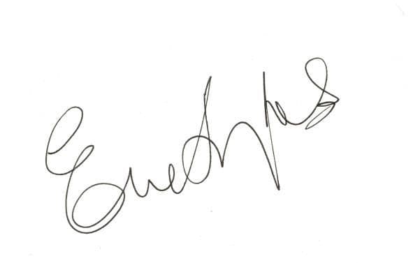 Eric Sykes Autograph Display