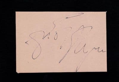 Errol Flynn Autograph