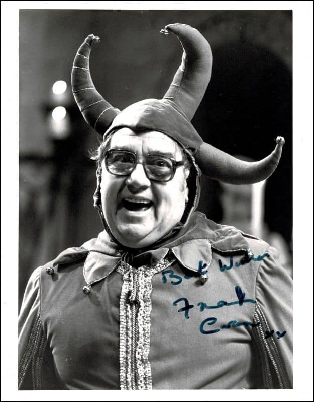 Frank Carson Autograph Signed Photo