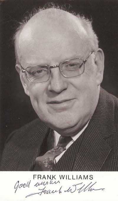 Frank Williams Autograph Signed Photocard - Dad s Army