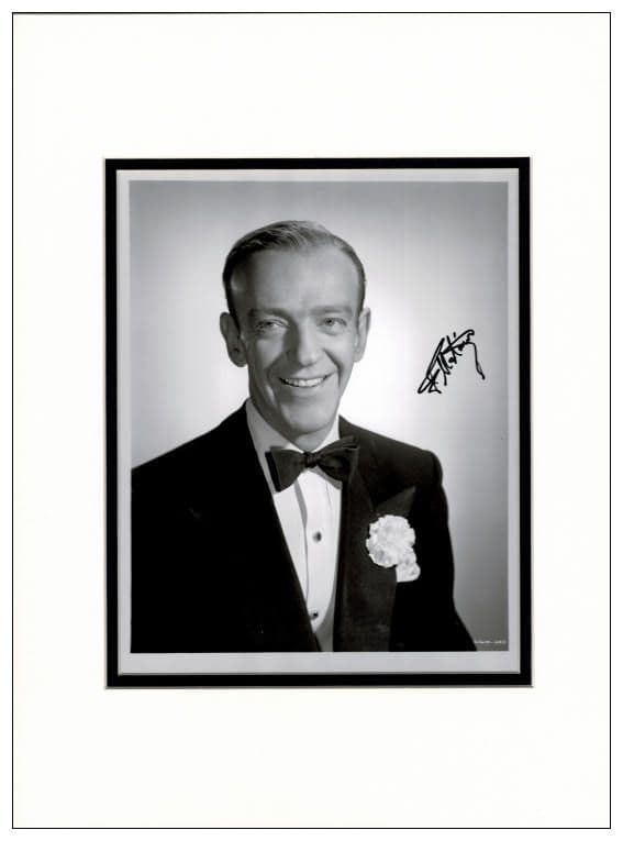 Fred Astaire Autograph Signed Photo
