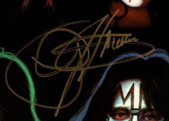 Gene Simmons Autograph Signed Photo - Kiss