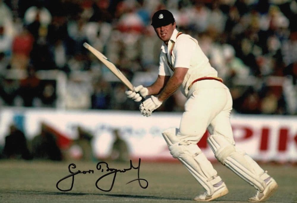Geoff Boycott Signed Photo - Cricket