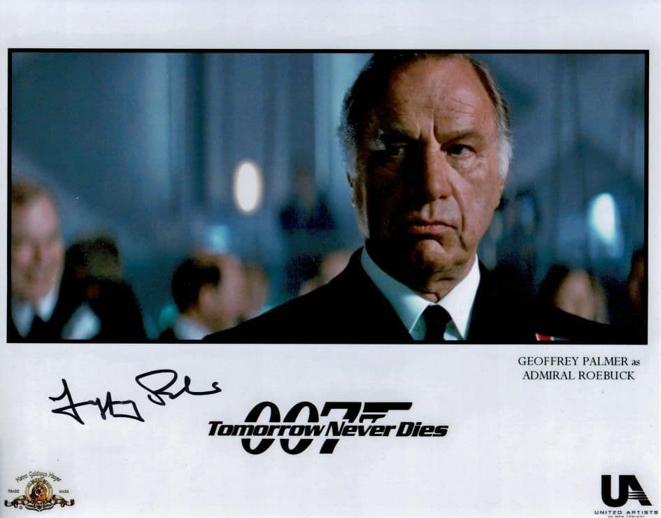 Geoffrey Palmer Autograph Signed Photo