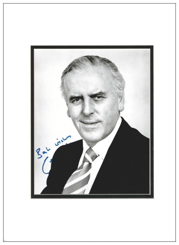 George Cole Autograph Signed Photo - Minder