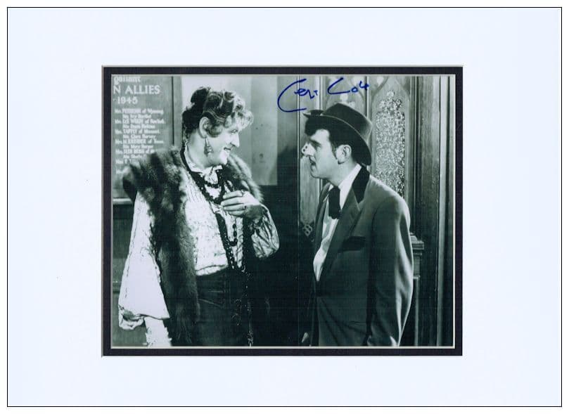 George Cole Autograph Signed Photo - St Trinian s