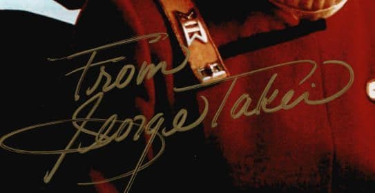 George Takei Autograph Signed Photo - Star Trek