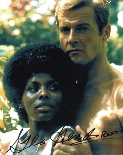 Gloria Hendry Autograph Signed Photo - James Bond
