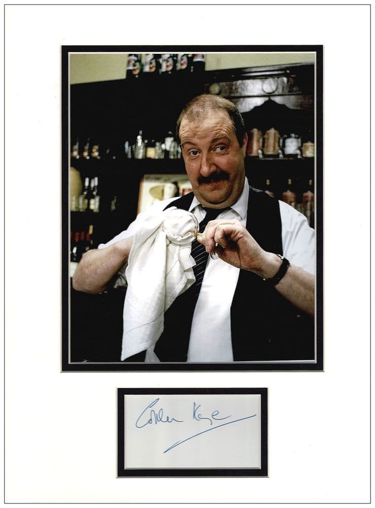 Gordon Kaye Autograph Signed Display - Allo Allo