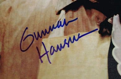 Gunnar Hansen Autograph Photo - Texas Chain Saw Massacre
