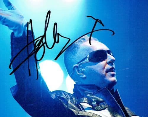 Holly Johnson Autograph Signed Photo - Frankie Goes To Hollywood