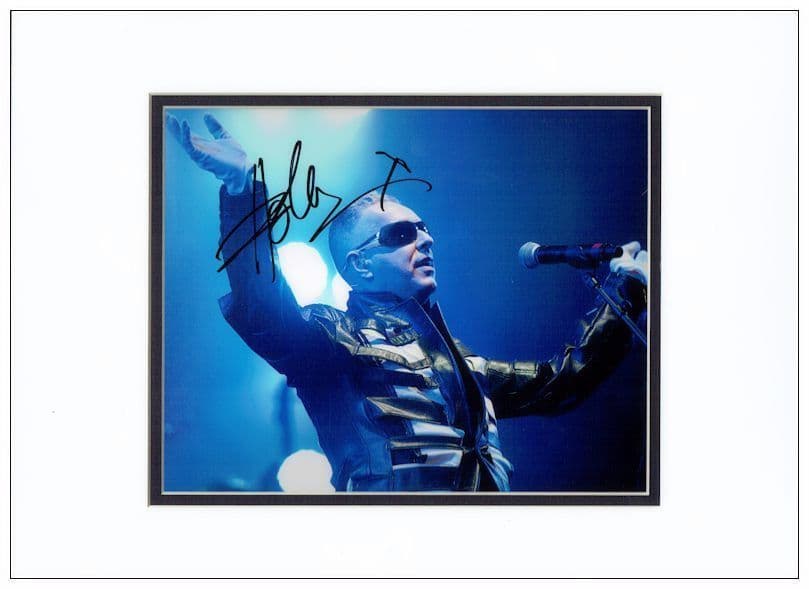 Holly Johnson Autograph Signed Photo - Frankie Goes To Hollywood
