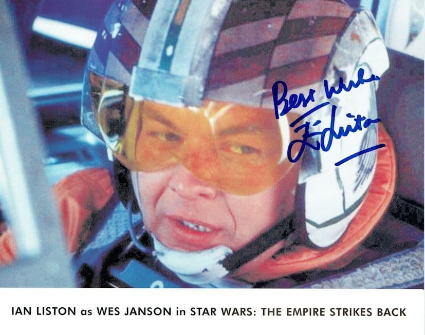 Ian Liston Autograph Signed - Wes Janson