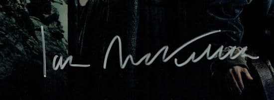 Ian McKellen Authentic Autograph Signed Photo Gandalf For Sale
