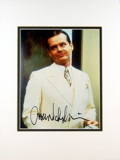 Jack Nicholson Autograph Signed Photo
