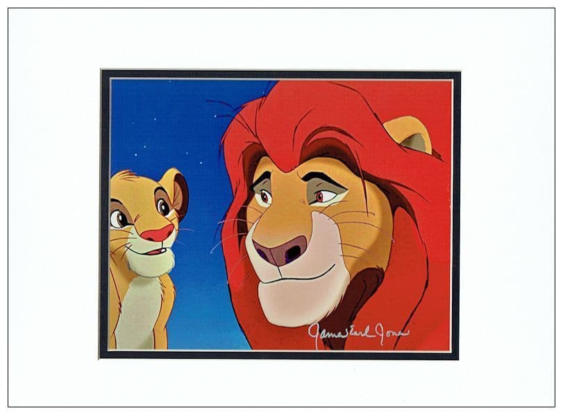 James Earl Jones Autograph Signed Photo The Lion King