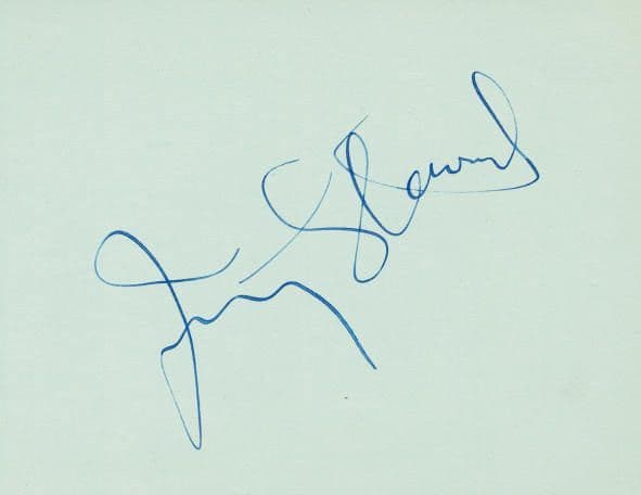 James Stewart Autograph - It s A Wonderful Life