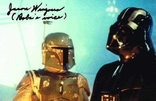 Jason Wingreen Autograph Signed Photo Boba Fett