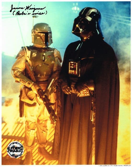 Jason Wingreen Autograph Signed Photo Boba Fett