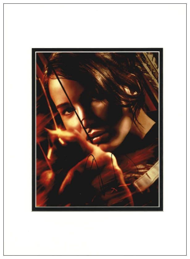 Jennifer Lawrence Autograph Signed Photo - Hunger Games