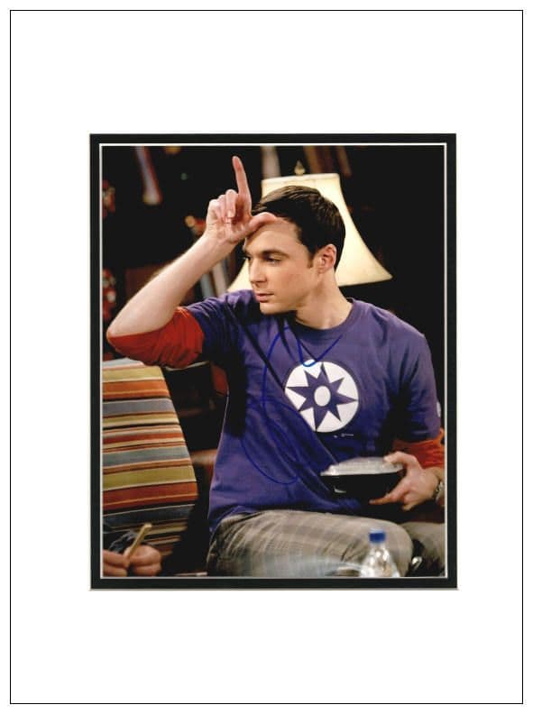 Jim Parsons Autograph Signed Photo Big Bang Theory For Sale