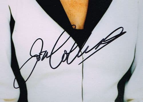 Joan Collins Autograph Photo Dynasty For Sale