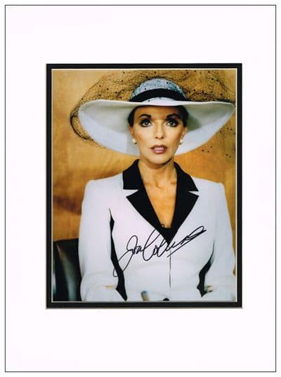 Joan Collins Autograph Photo Dynasty For Sale