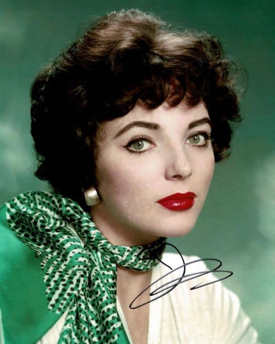 Joan Collins Autograph Signed Photo