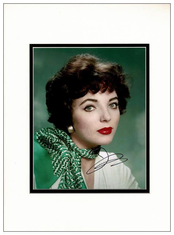 Joan Collins Autograph Signed Photo