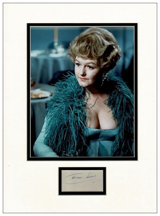 Joan Sims Autograph Display - Carry On