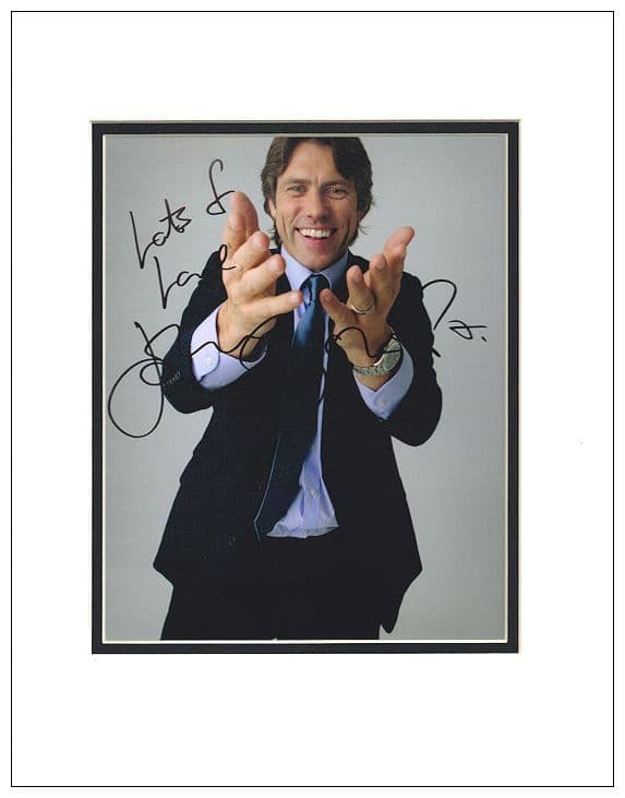 John Bishop Autograph Signed Photo