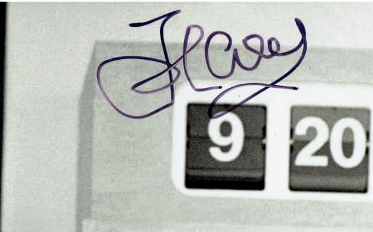 John Cleese Autograph Signed Photo Display - Clockwise