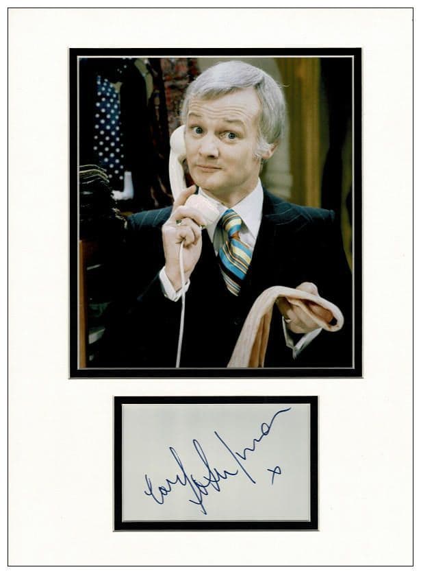 John Inman Autograph Display - Are You Being Served