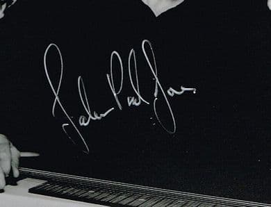 John Paul Jones Autograph Signed Photo - Led Zepelin