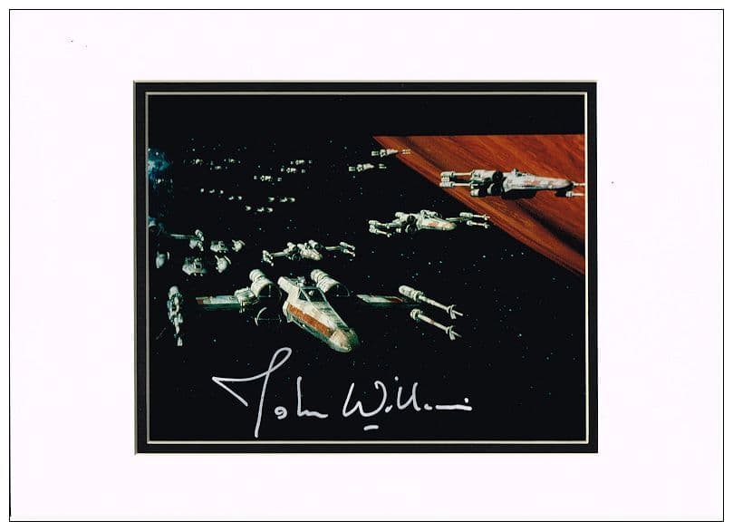 John Williams Autograph Signed Photo Star Wars Composer