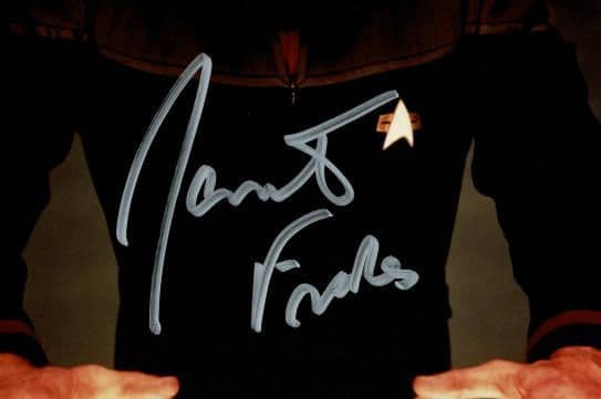 Jonathan Frakes Autograph Signed Photo - Star Trek The Next Generation