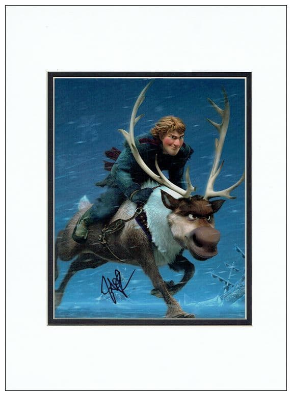 Jonathan Groff Autograph Signed Photo - Frozen