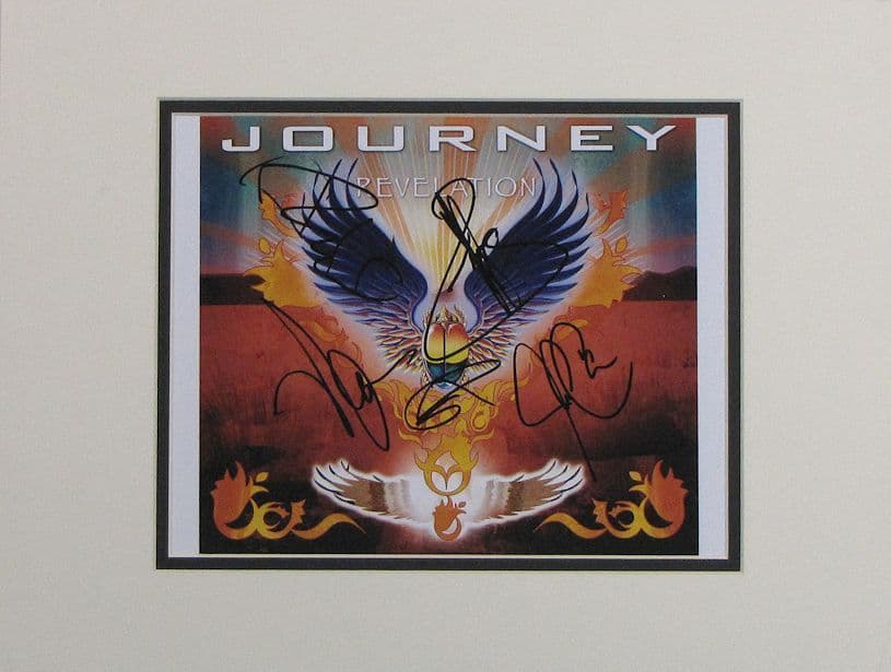 Journey Autograph Signed Photo