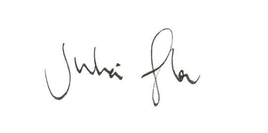 Julian Glover Autograph Display - Indiana Jones