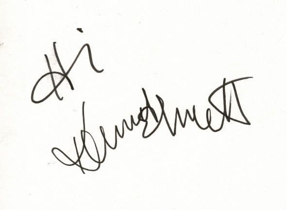 Kenny Everett Autograph