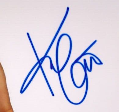 Kim Cattrall Autograph Signed Photo