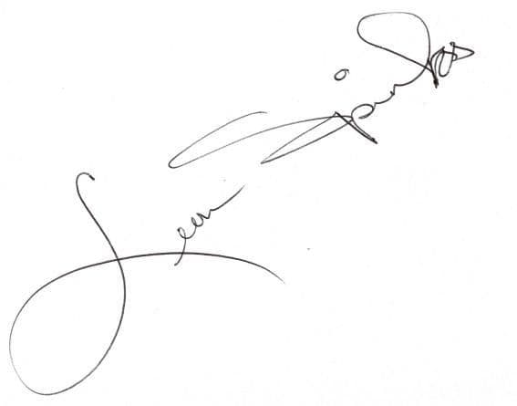 Leon Spinks Autograph