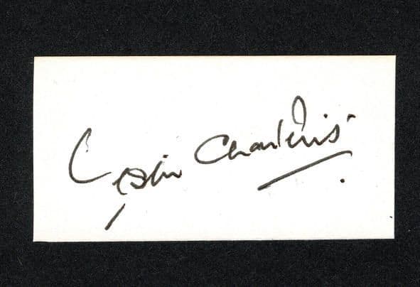 Leslie Charteris Autograph Signed Display - The Saint