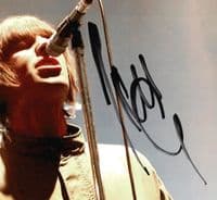 Liam Gallagher Autograph Photo - Oasis