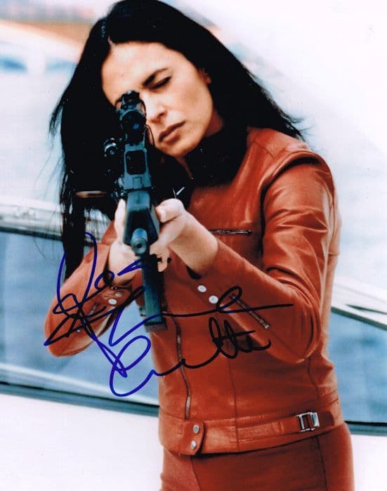 Maria Grazia Cucinotta Autograph Signed Photo