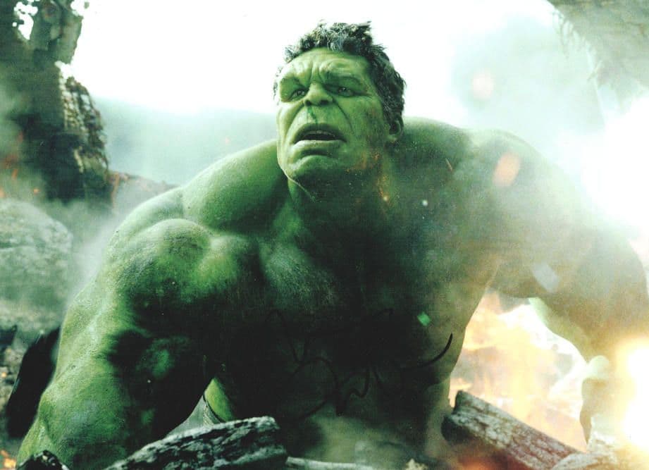 Mark Ruffalo Autograph Signed Photo - The Hulk