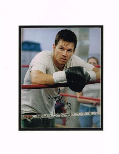 Mark Wahlberg Autograph Signed Photo