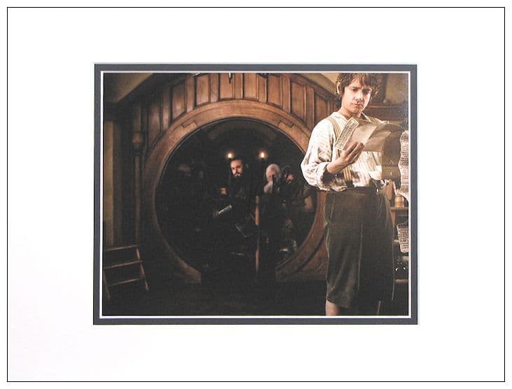 Martin Freeman Autograph Photo The Hobbit Bilbo Baggins