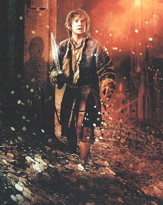 Martin Freeman Autograph Signed Photo Bilbo